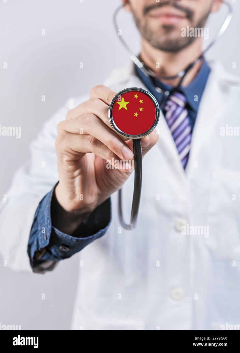 China health and medical insurance concept. Chinese Healthcare System ...