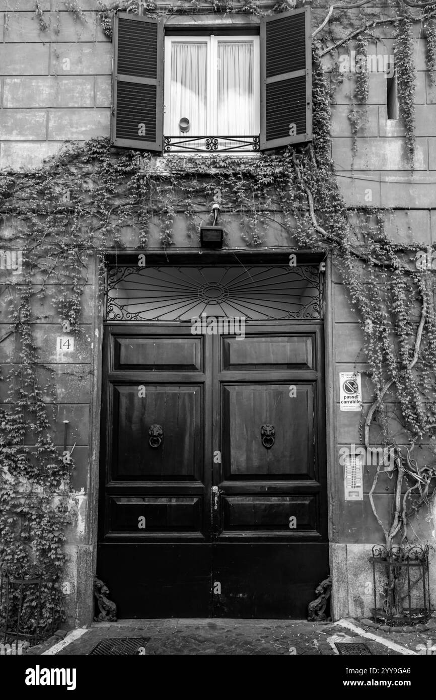 Rome, Italy - 5 APR 2019: Architectural detail from Rome, the Italian ...