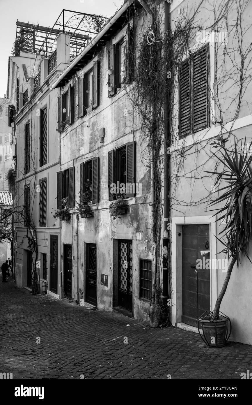 Rome, Italy - April 7, 2019: Cityscape and generic architecture from ...