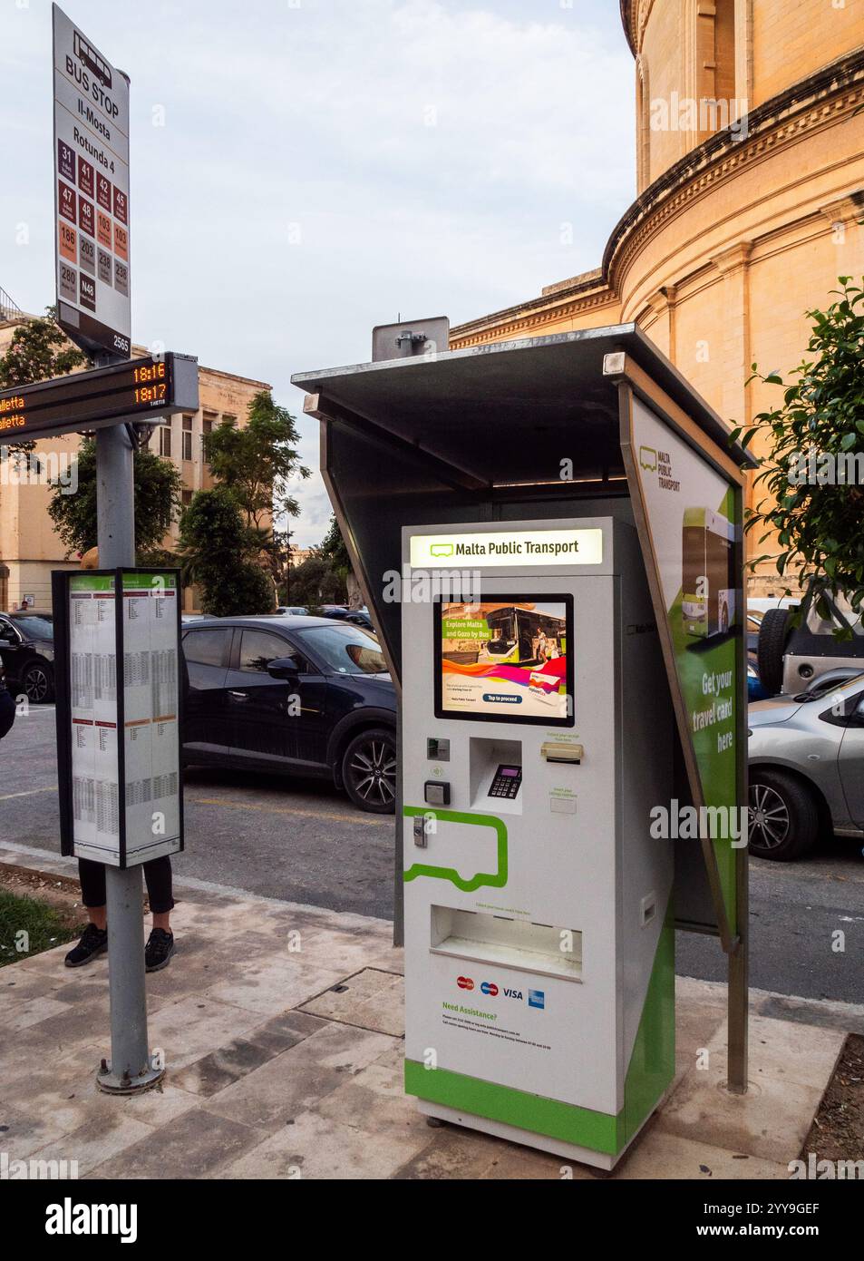Malta Public Transport Stock Photo - Alamy