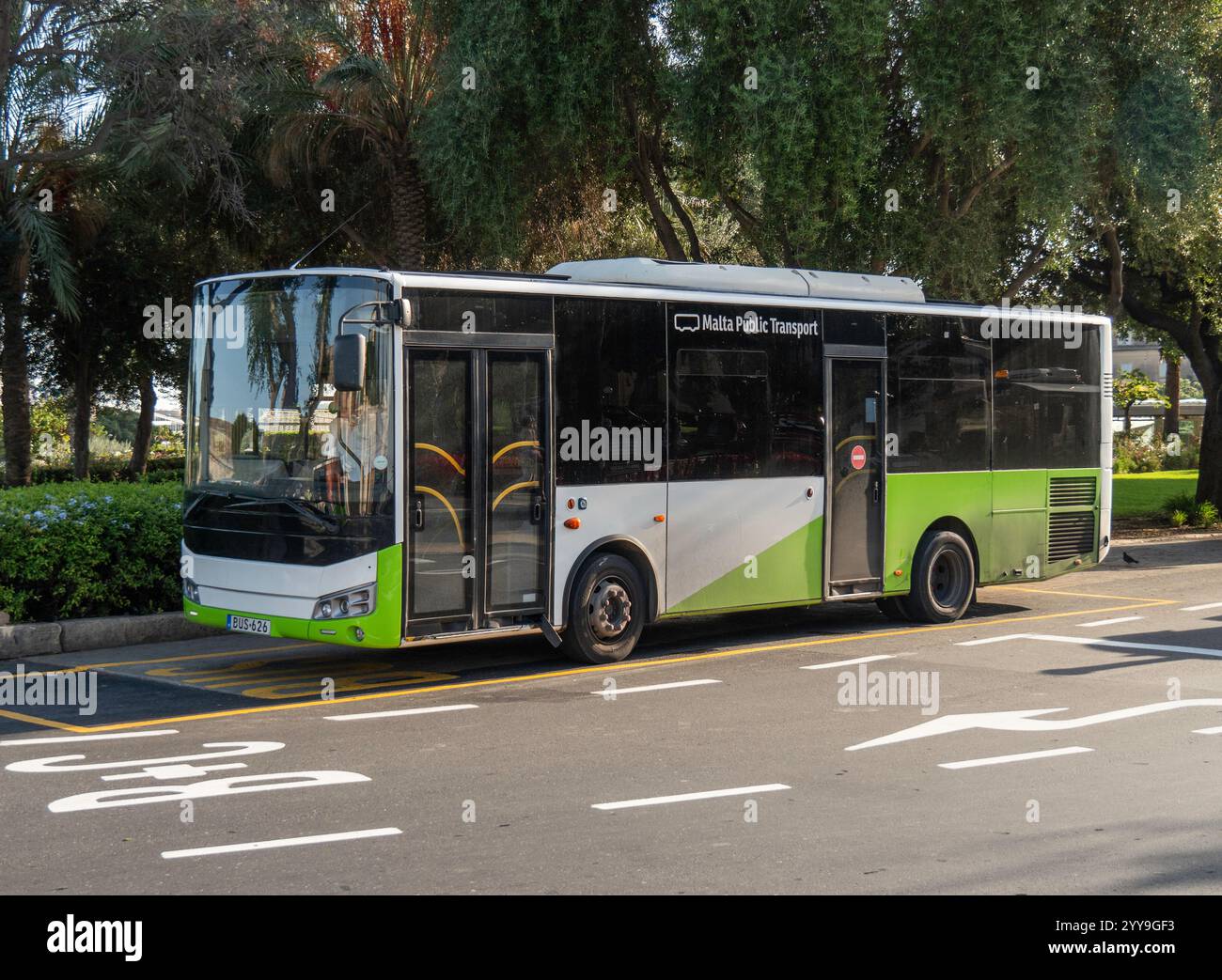 Malta Public Transport Stock Photo - Alamy