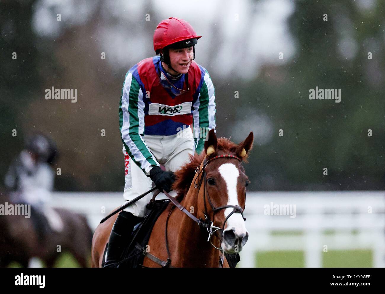 Windbeneathmywings ridden by Jack Tudor after winning the King Edward ...