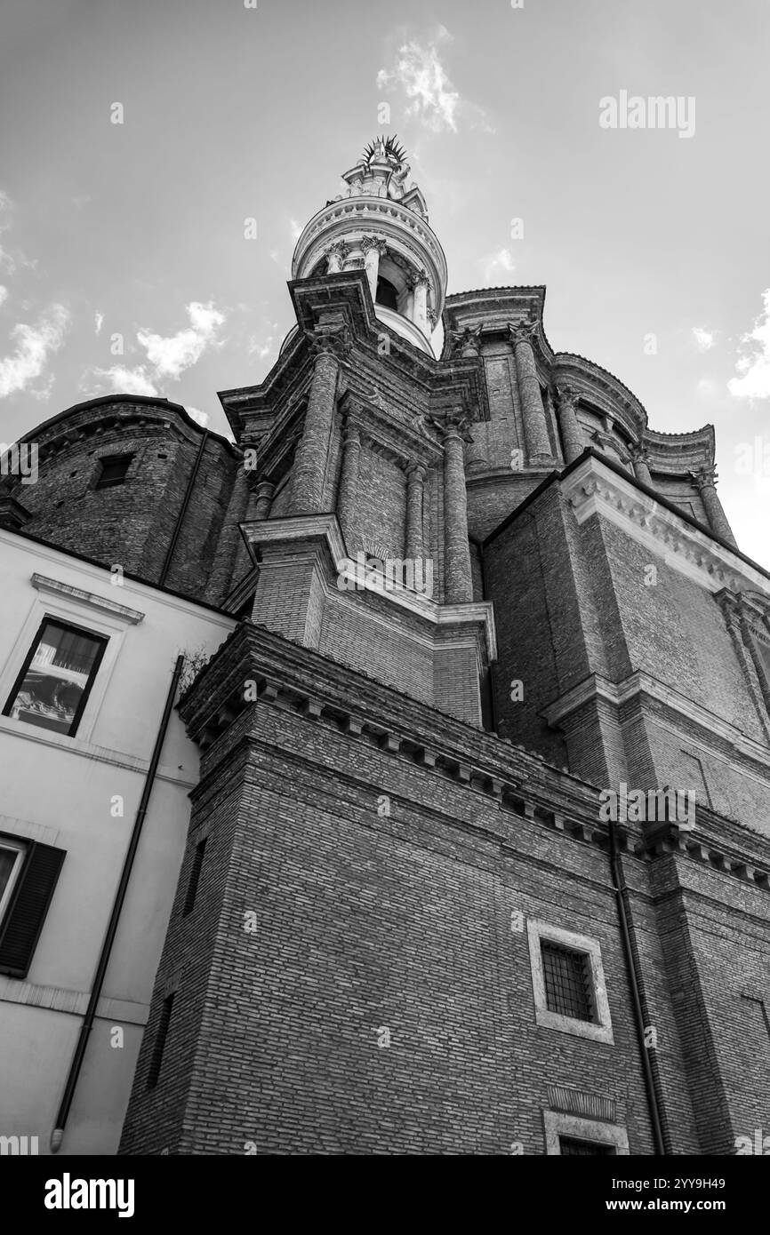 Rome, Italy - April 2, 2019: Sant'Andrea delle Fratte is a 17th century ...