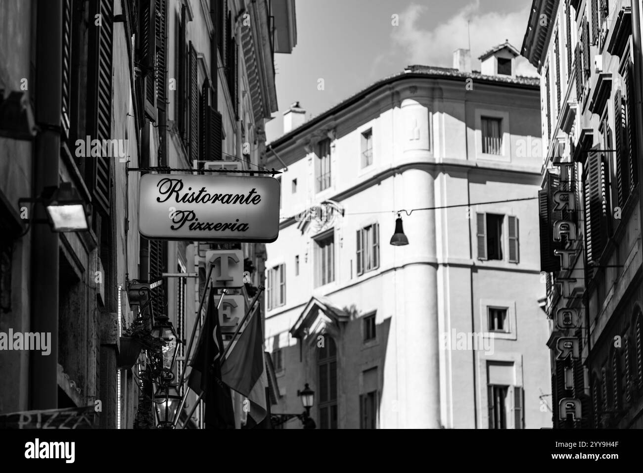 Rome, Italy - April 7, 2019: Cityscape and generic architecture from ...