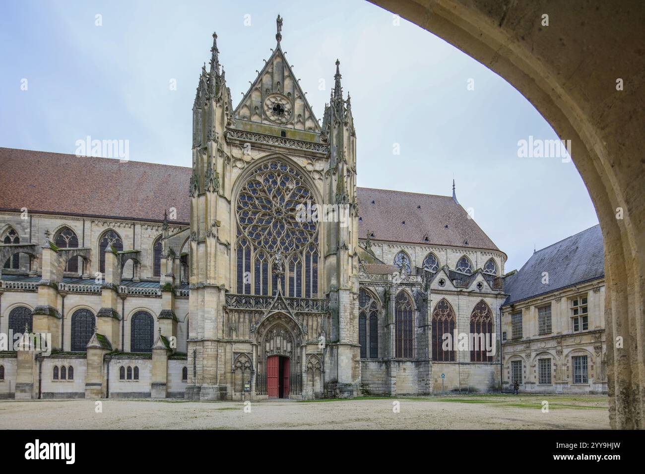 Saint-Etienne Cathedral, first Gothic cathedral and synodal palace ...