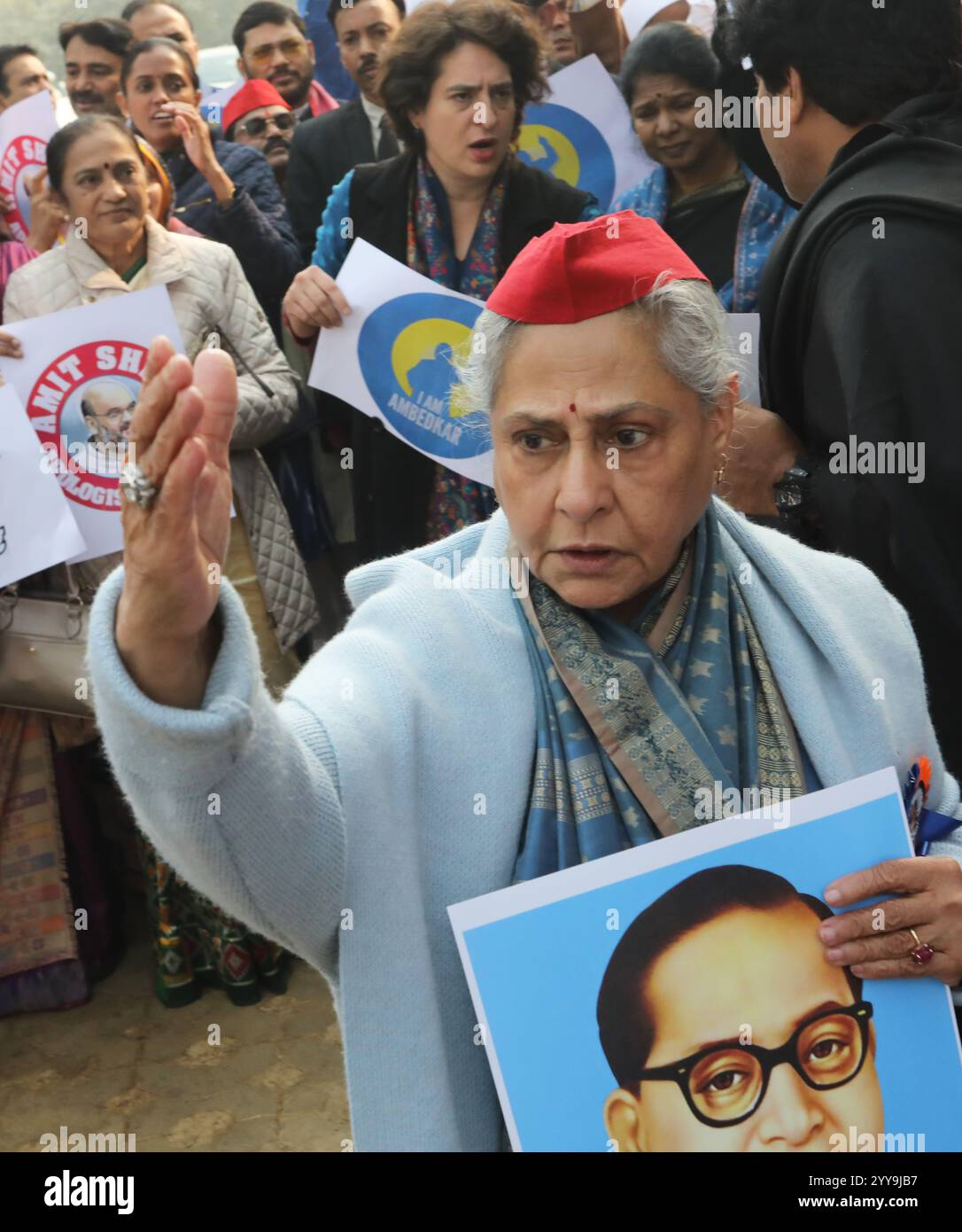 New Delhi, India. 20th Dec, 2024. Samajwadi Party MP Jaya Bachchan ...