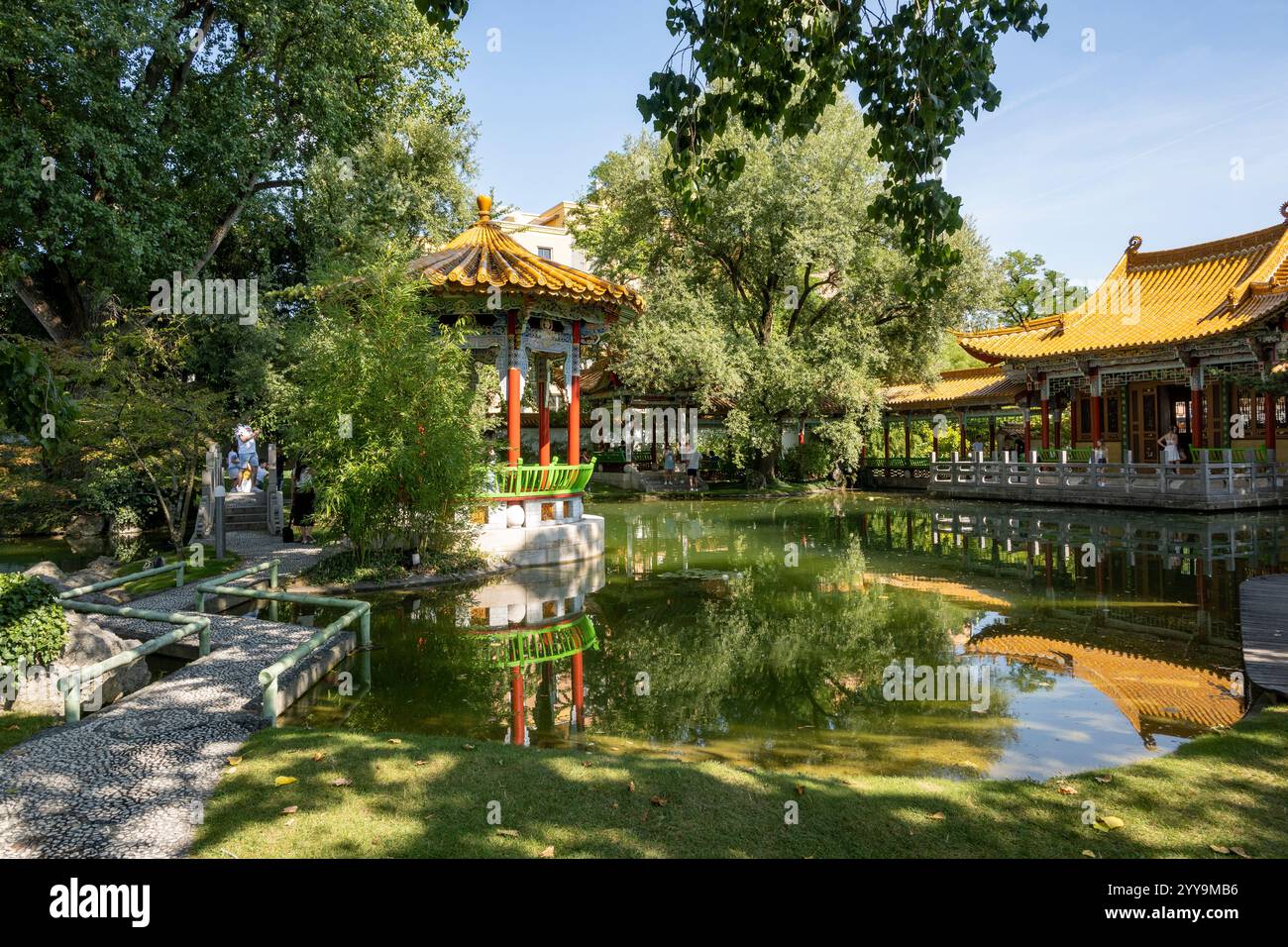 Chinese Garden in Zurich Stock Photo - Alamy