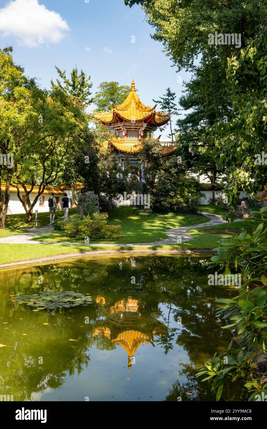 Chinese Garden in Zurich Stock Photo - Alamy