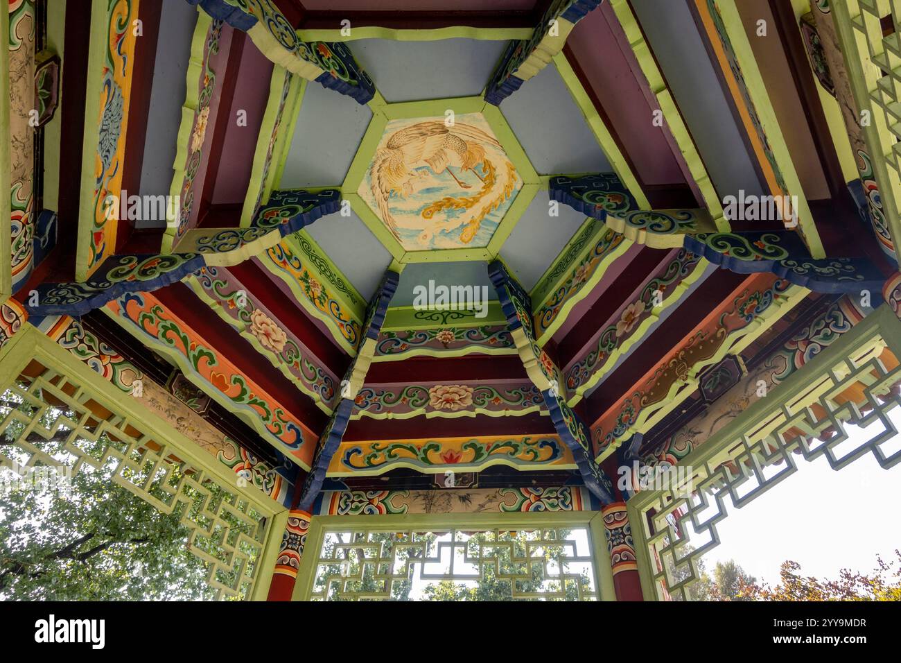 The Chinese Garden in Zurich Stock Photo - Alamy