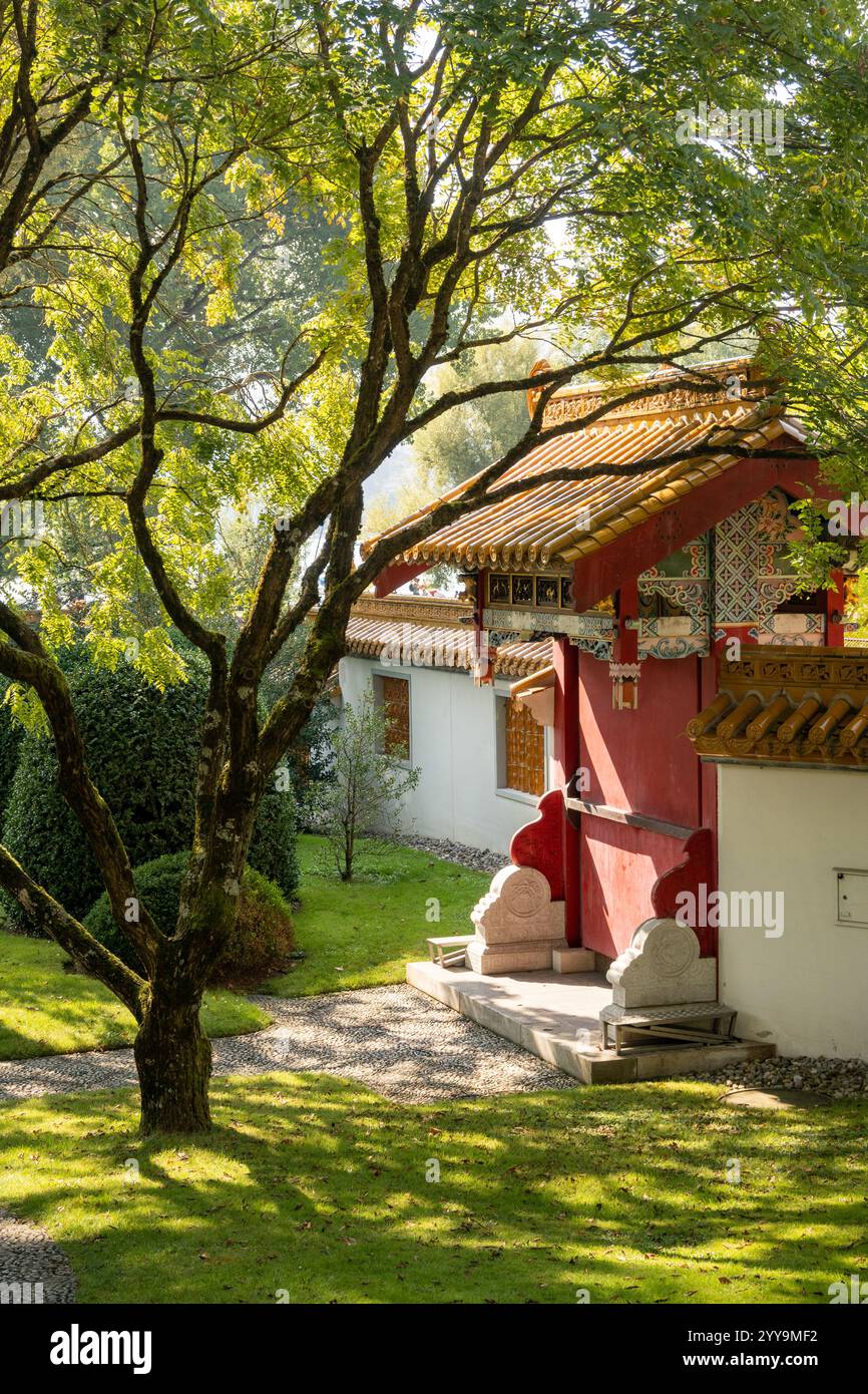 The Chinese Garden in Zurich Stock Photo - Alamy