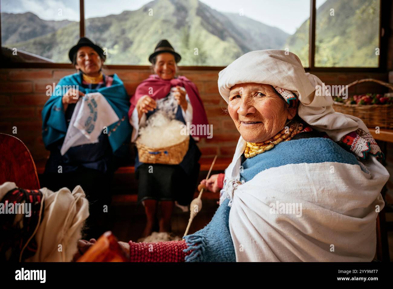 Rinconoda Community, Angochagua Parochia, Imbabura Province, Ecuador ...