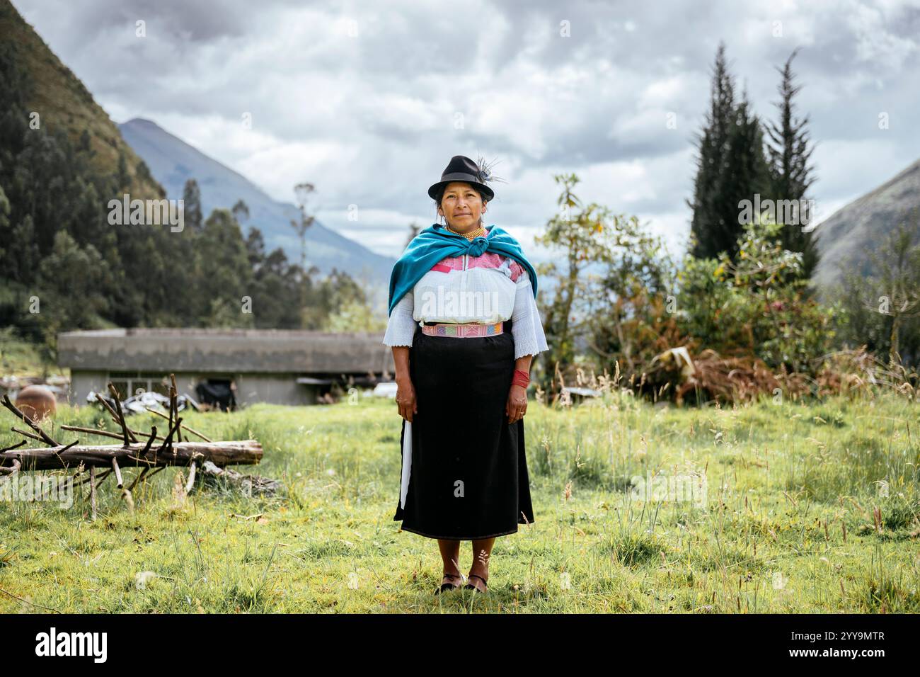 Portrait of Imelda Chuquin, Rinconoda Community, Angochagua Parochia ...