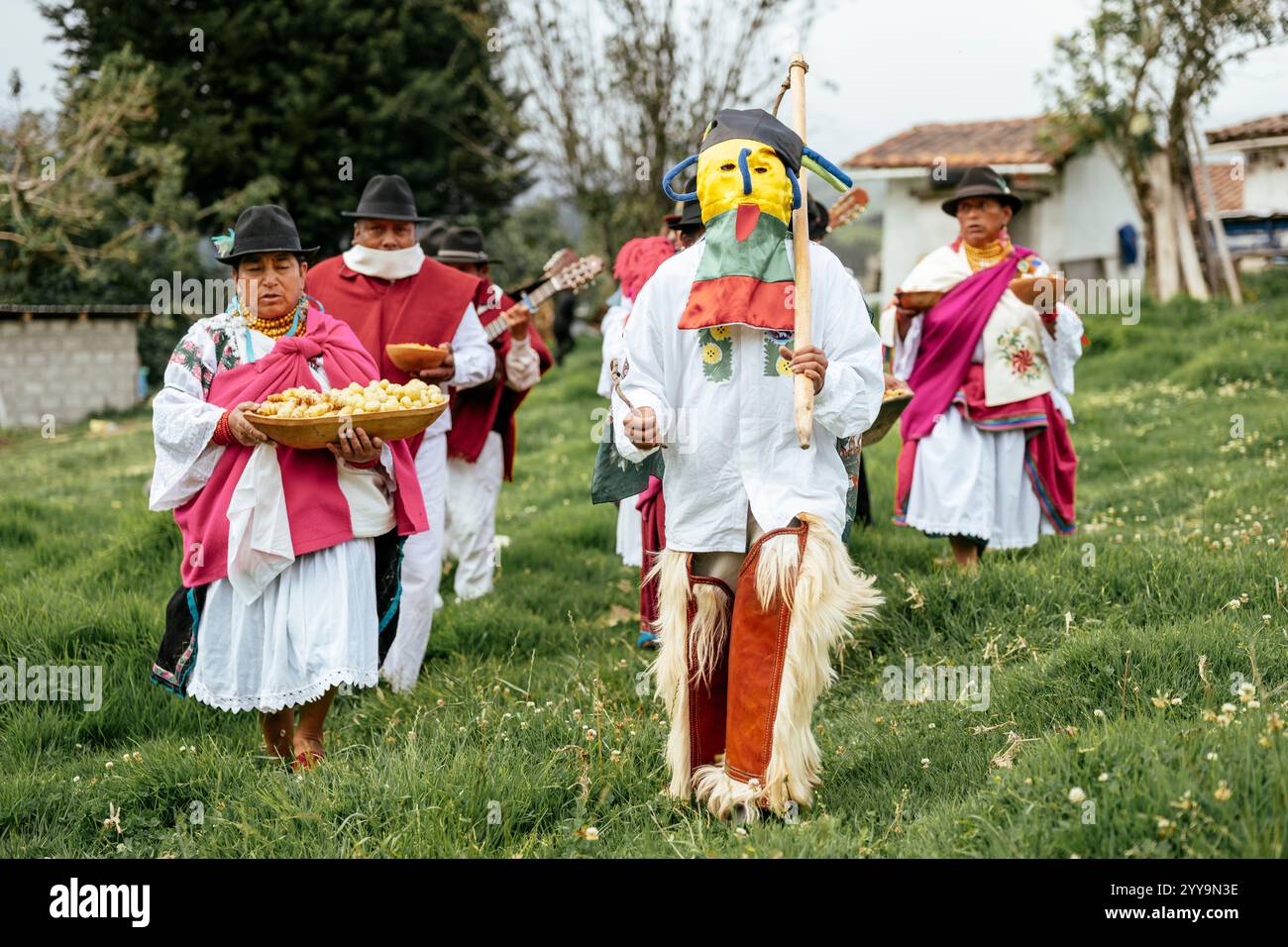 Chilco Community, Angochagua Parochia, Imbabura Province, Ecuador Stock ...