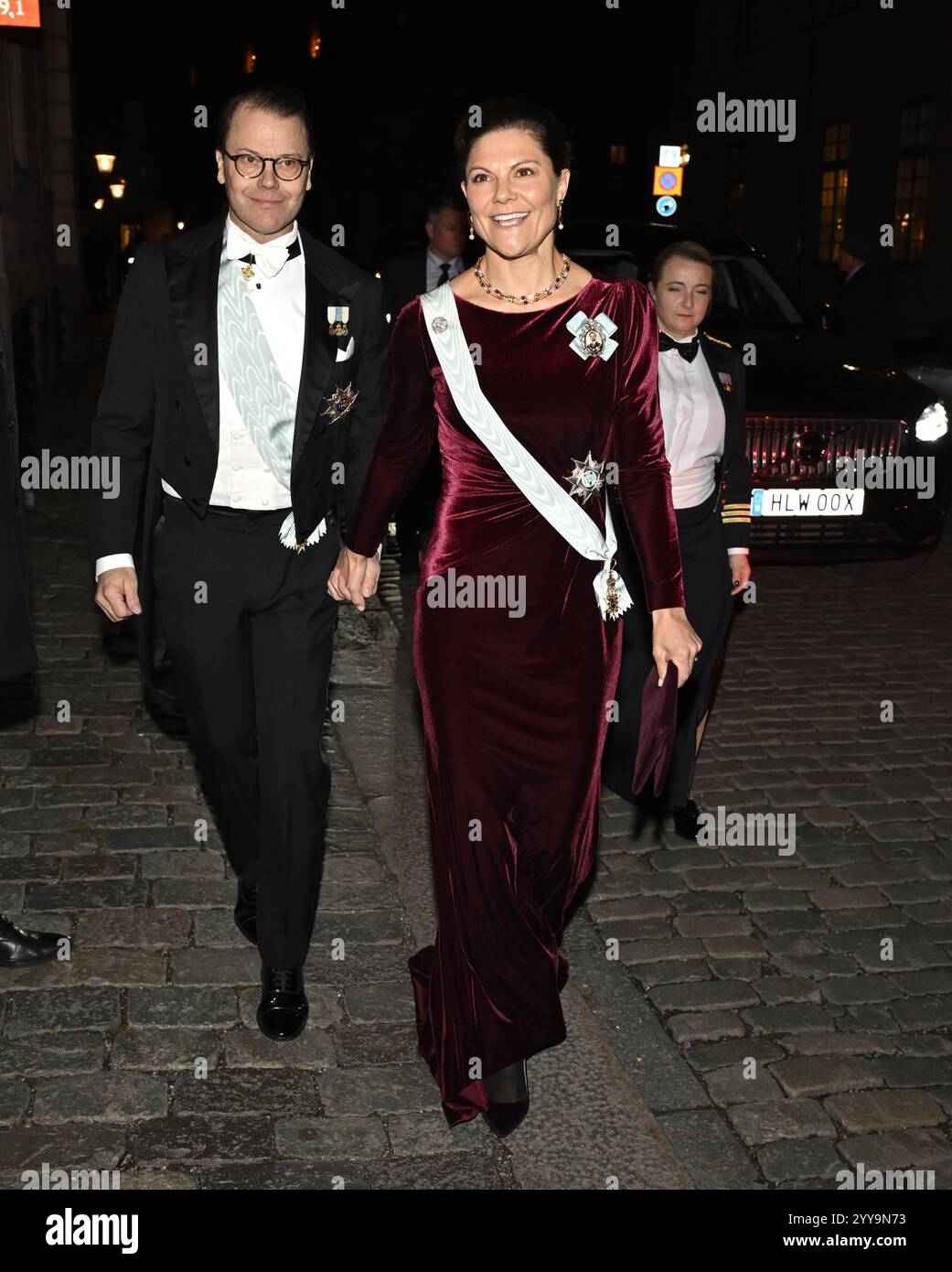 Stockholm, Sweden. Friday December 20, 2024. Crown Princess Victoria ...