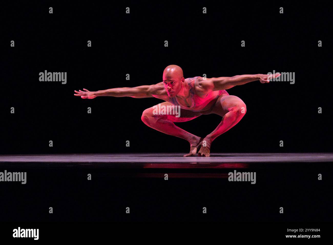 New York, USA. 19th Dec, 2024. Alvin Ailey Dance Theater rehearsal of ...
