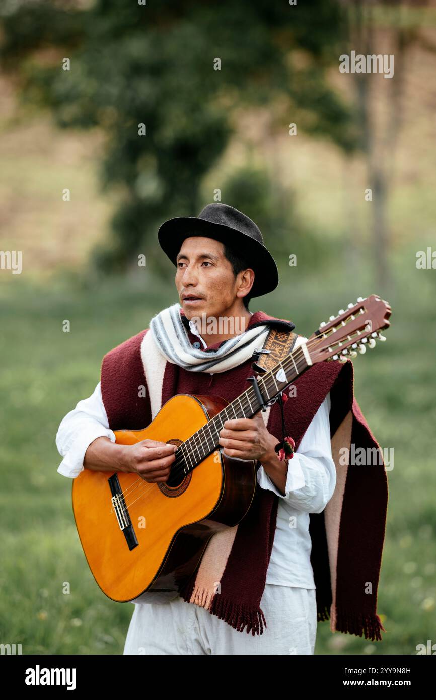 Festival of Light (Inti raymi festival) Cochas Community, Angochagua ...