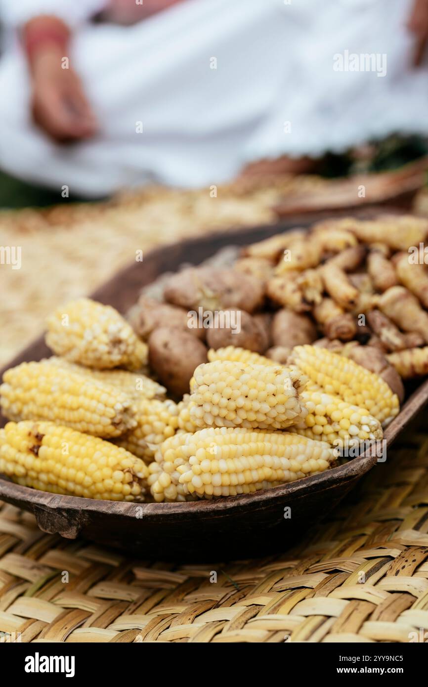Festival of Light (Inti raymi festival) Cochas Community, Angochagua ...