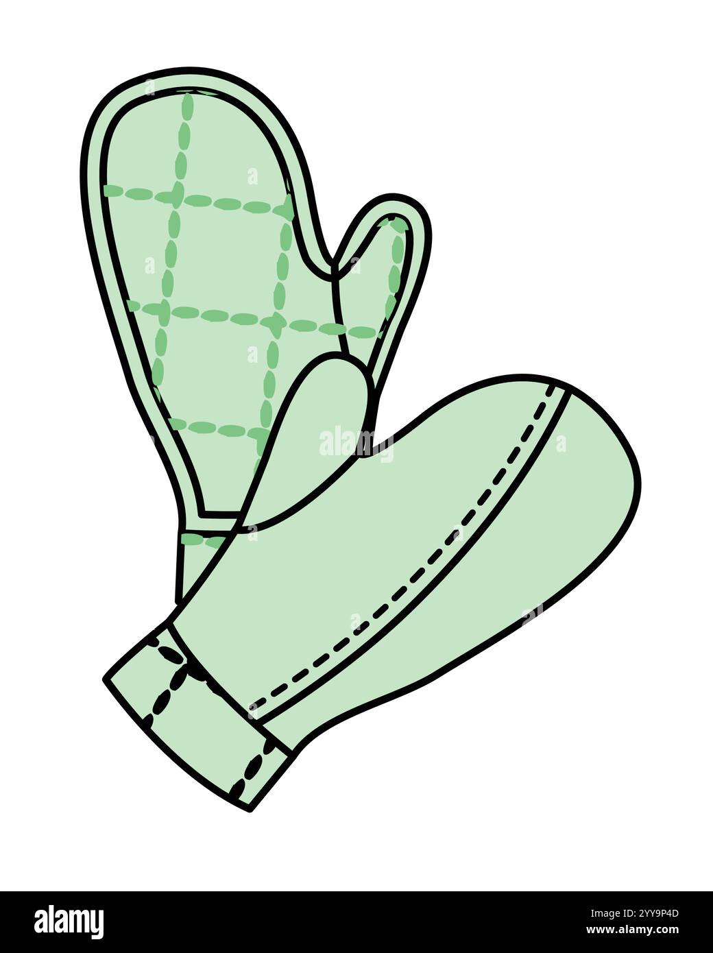 Mittens drawing hi-res stock photography and images - Alamy