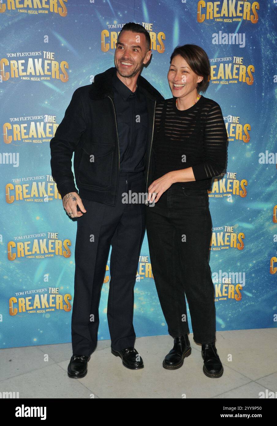 London, UK. 19th Dec, 2024. Matt Willis and Emma Willis at "The ...