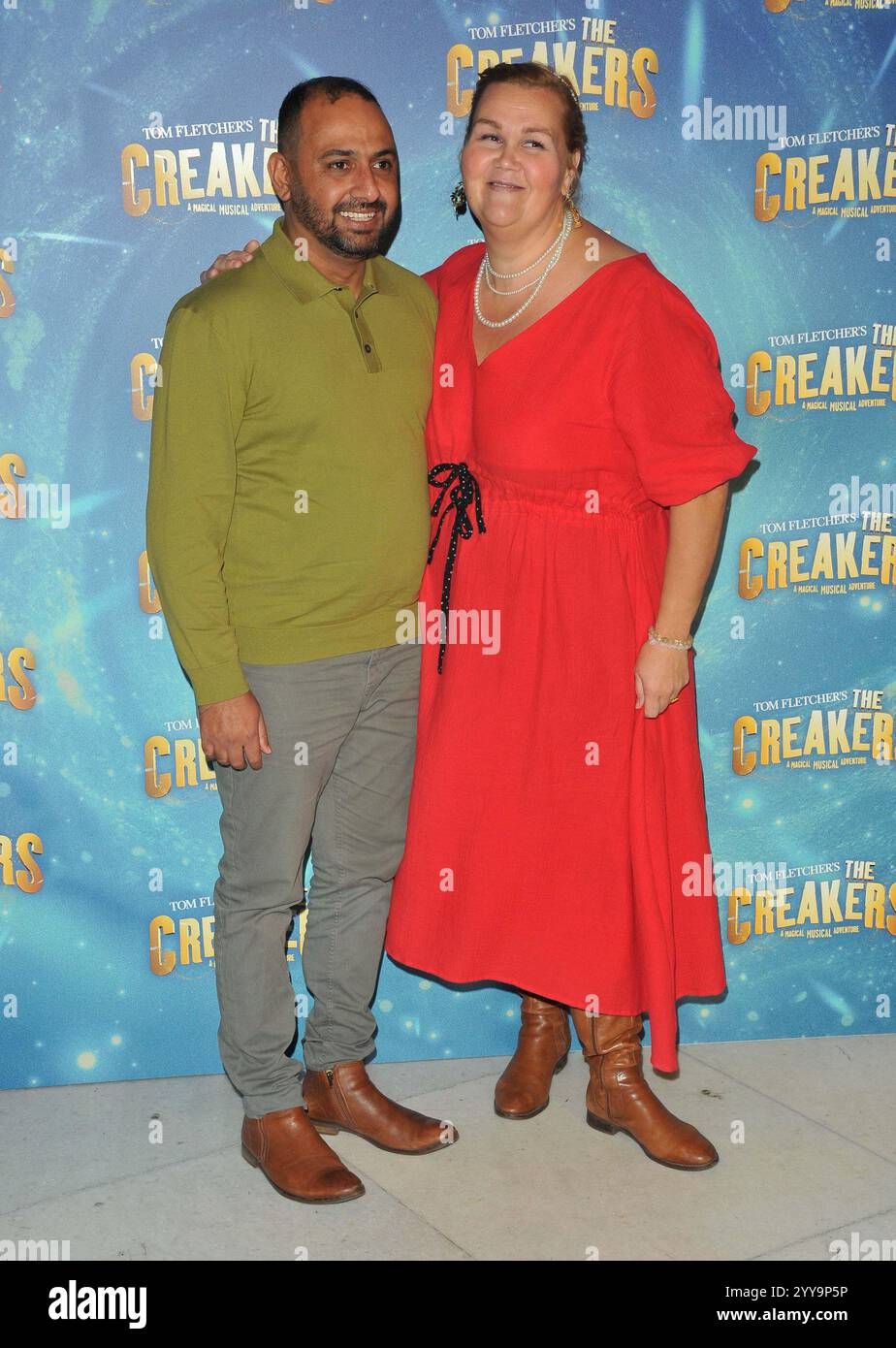 London, UK. 19th Dec, 2024. Farhan Ghaffar and Nelly Ghaffar at "The ...