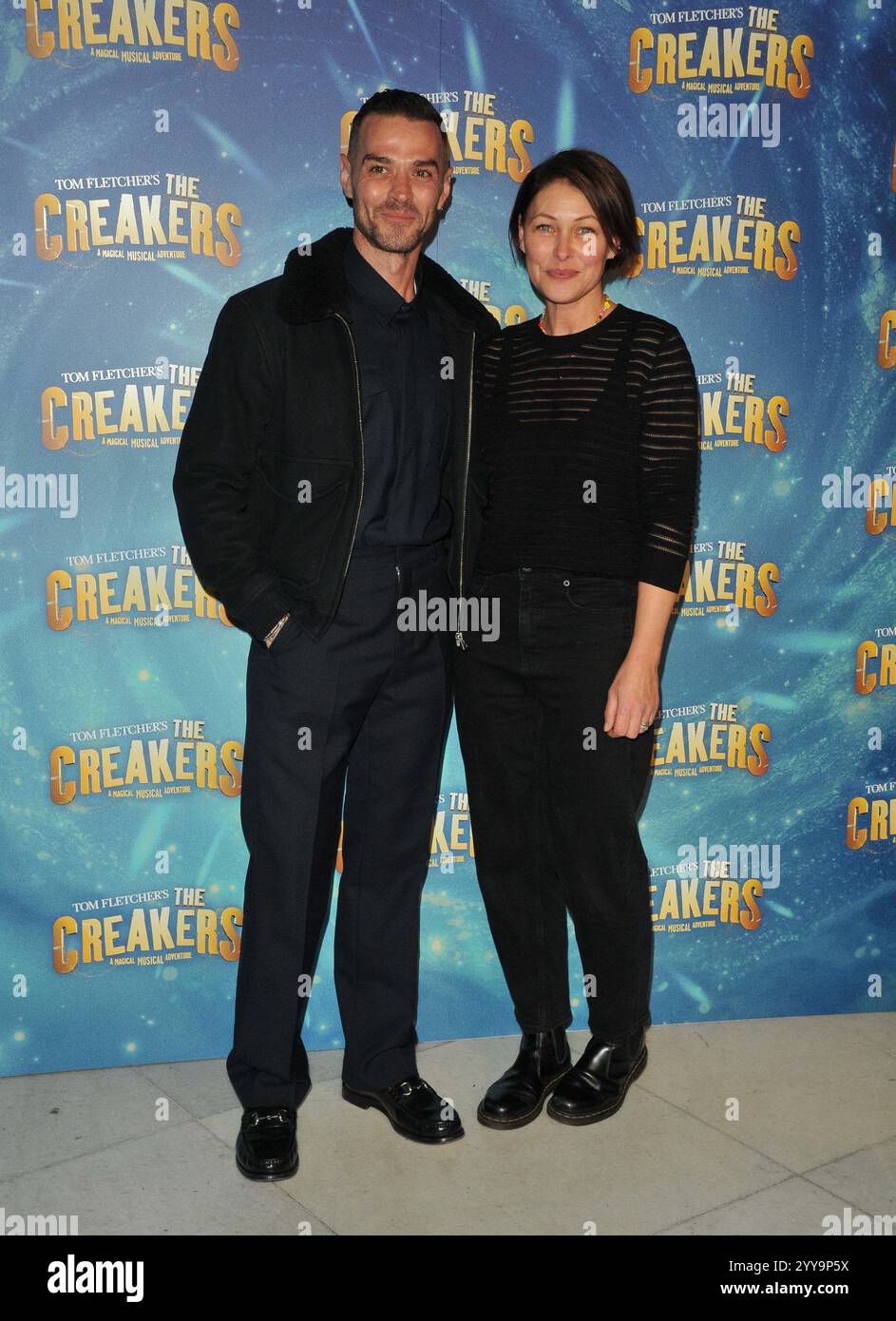 London, UK. 19th Dec, 2024. Matt Willis and Emma Willis at "The ...