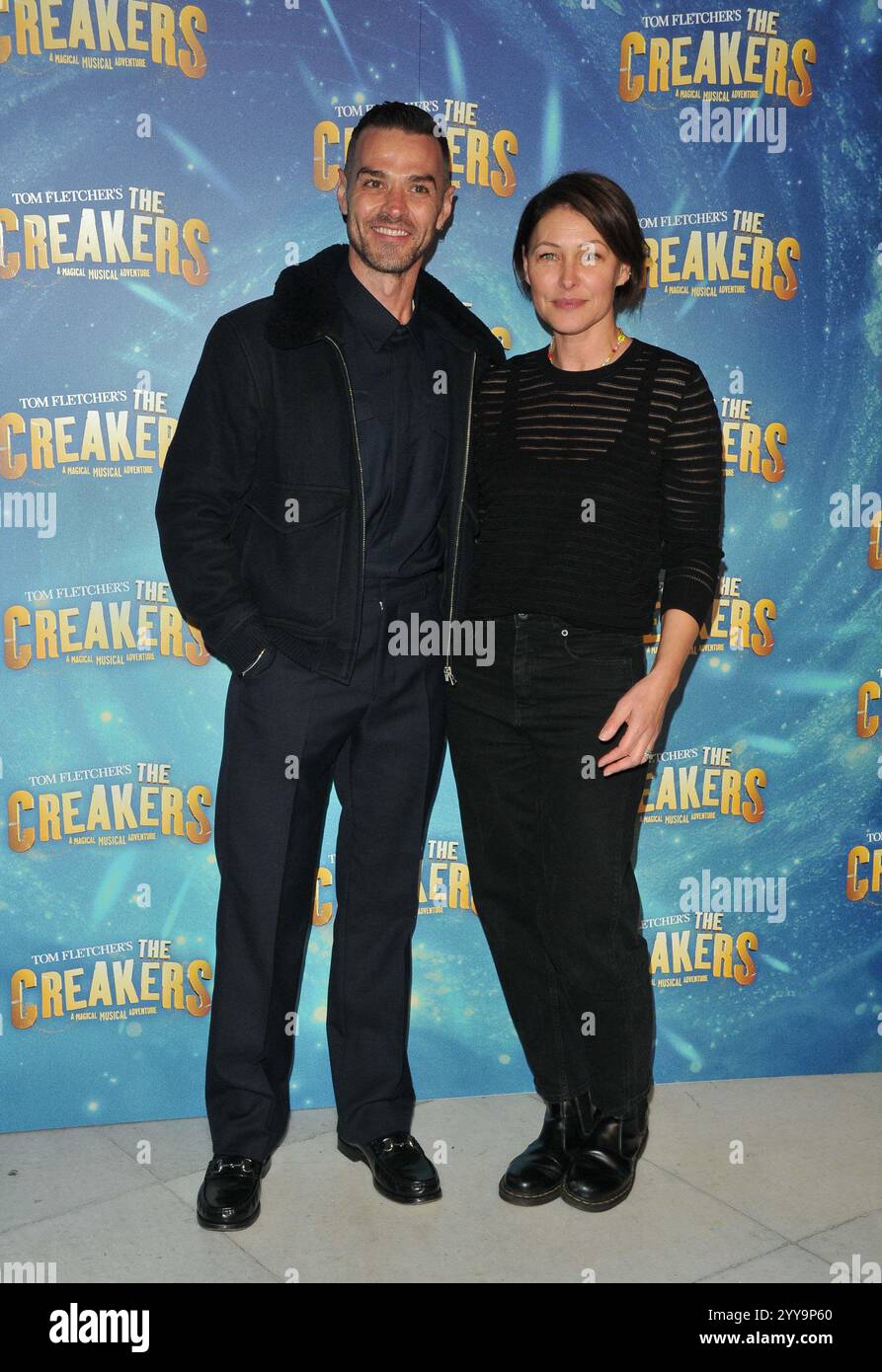 London, UK. 19th Dec, 2024. Matt Willis and Emma Willis at "The ...