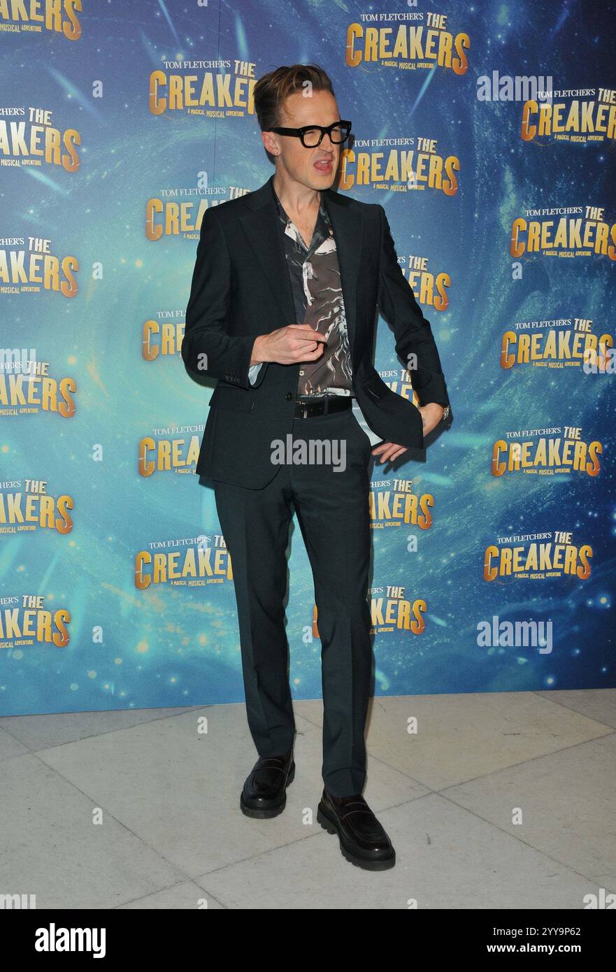London, UK. 19th Dec, 2024. Tom Fletcher at "The Creakers" gala ...