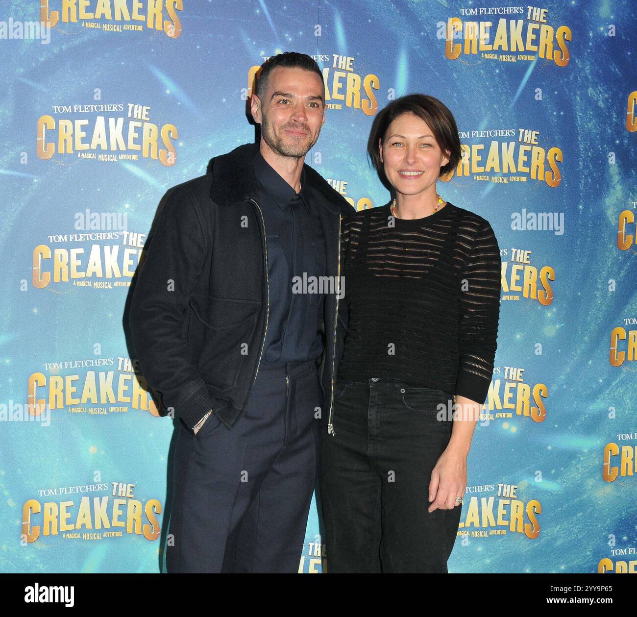 London, UK. 19th Dec, 2024. Matt Willis and Emma Willis at "The ...