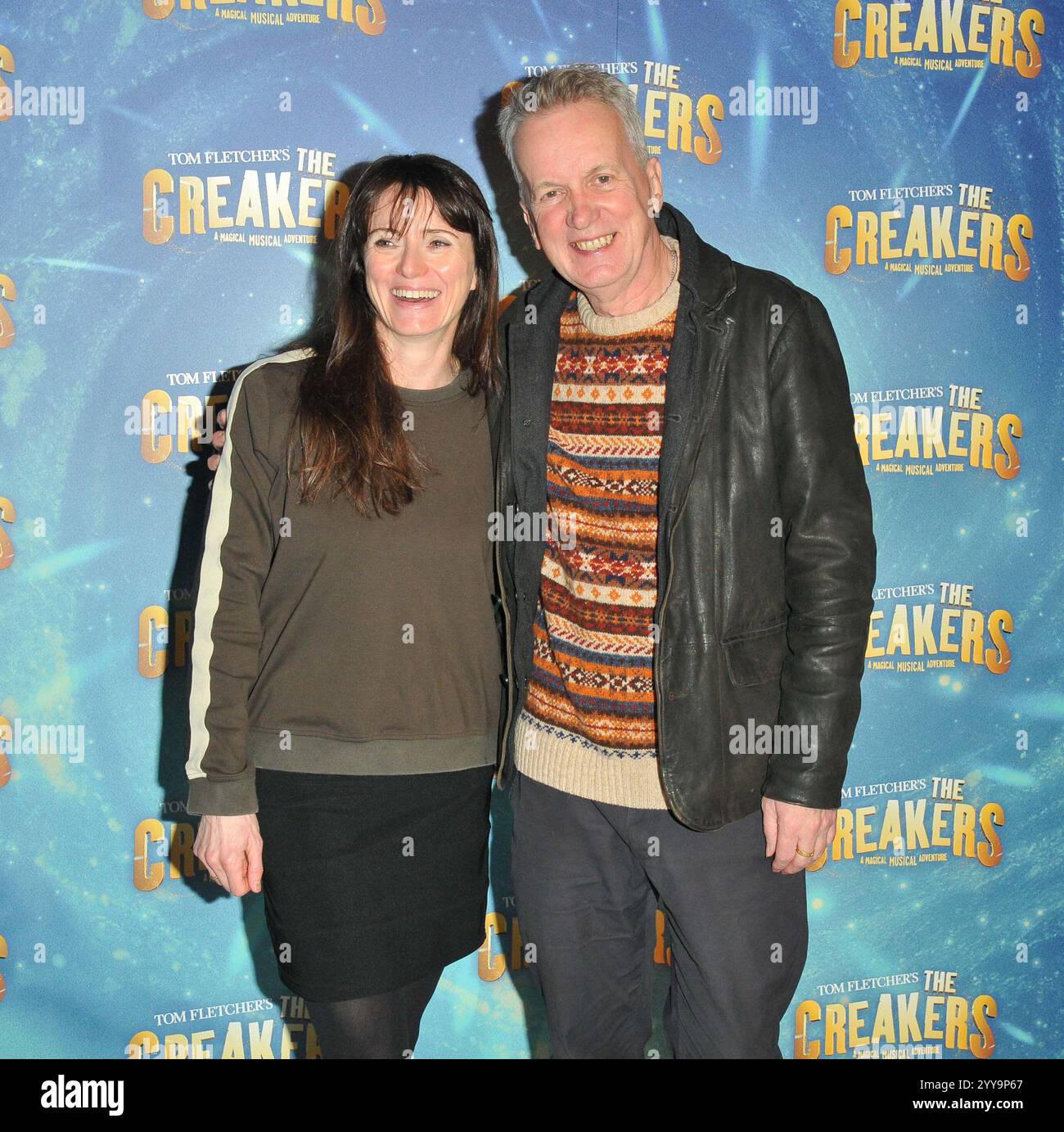 London, UK. 19th Dec, 2024. Rachel Mason and Frank Skinner at "The ...