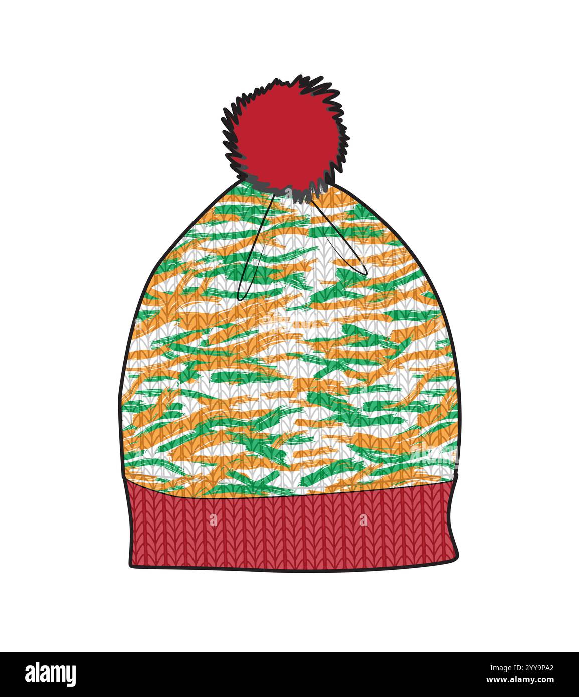 Beanie cap drawing hi-res stock photography and images - Alamy