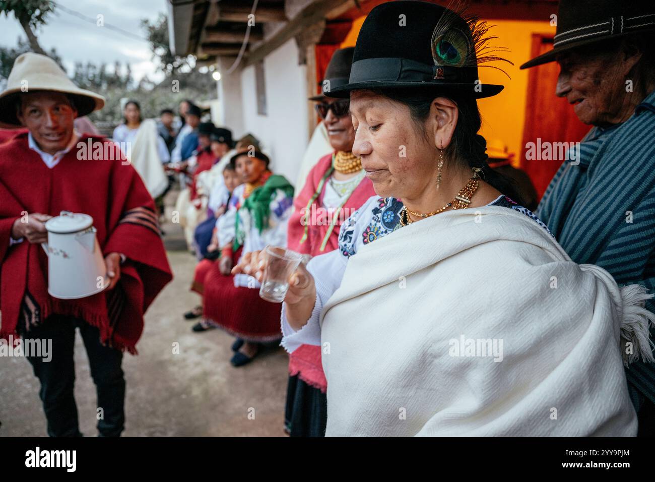 Festival of Light (Inti raymi festival) Cochas Community, Angochagua ...