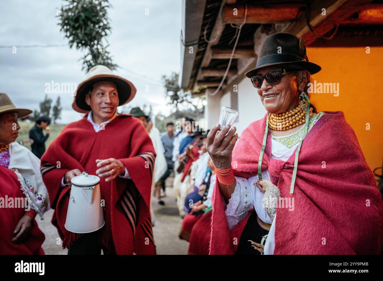Festival of Light (Inti raymi festival) Cochas Community, Angochagua ...