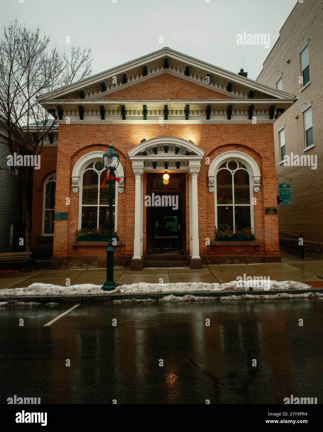 A building in Lee, Massachusetts Stock Photo - Alamy