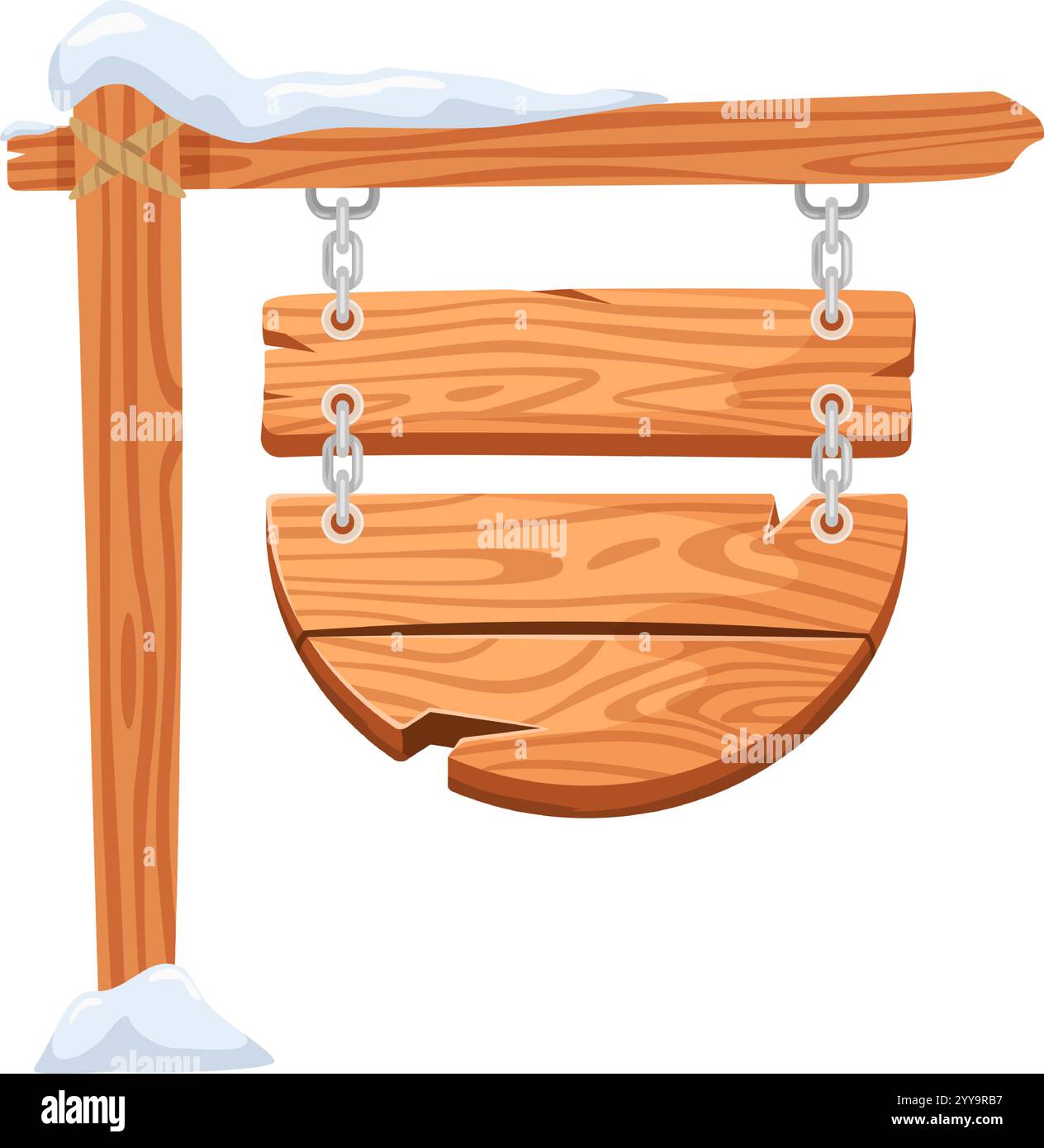 Frozen chains Stock Vector Images - Alamy