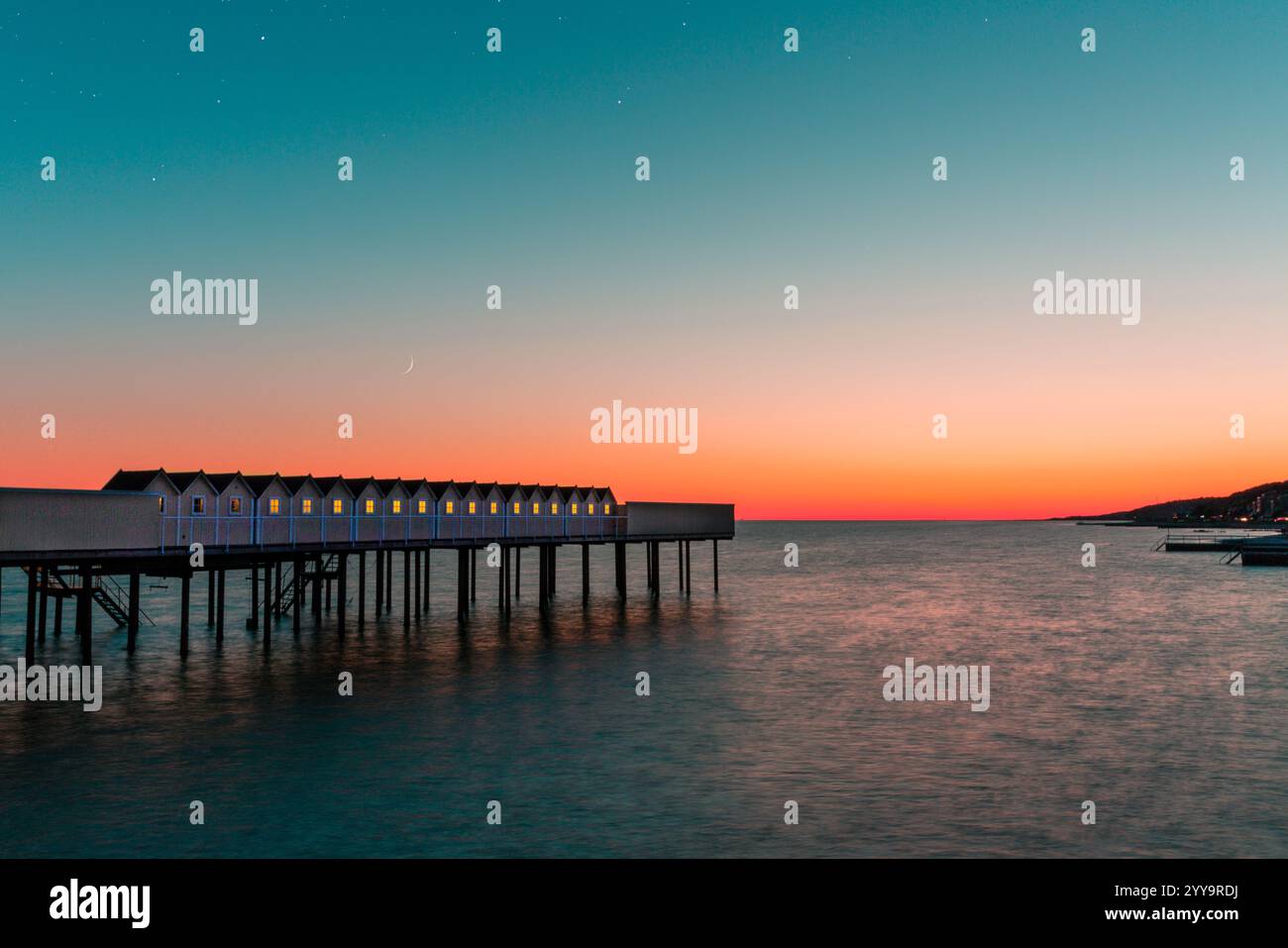 Tourist attraction and spa destination - Pålsjöbaden sauna houses at ...