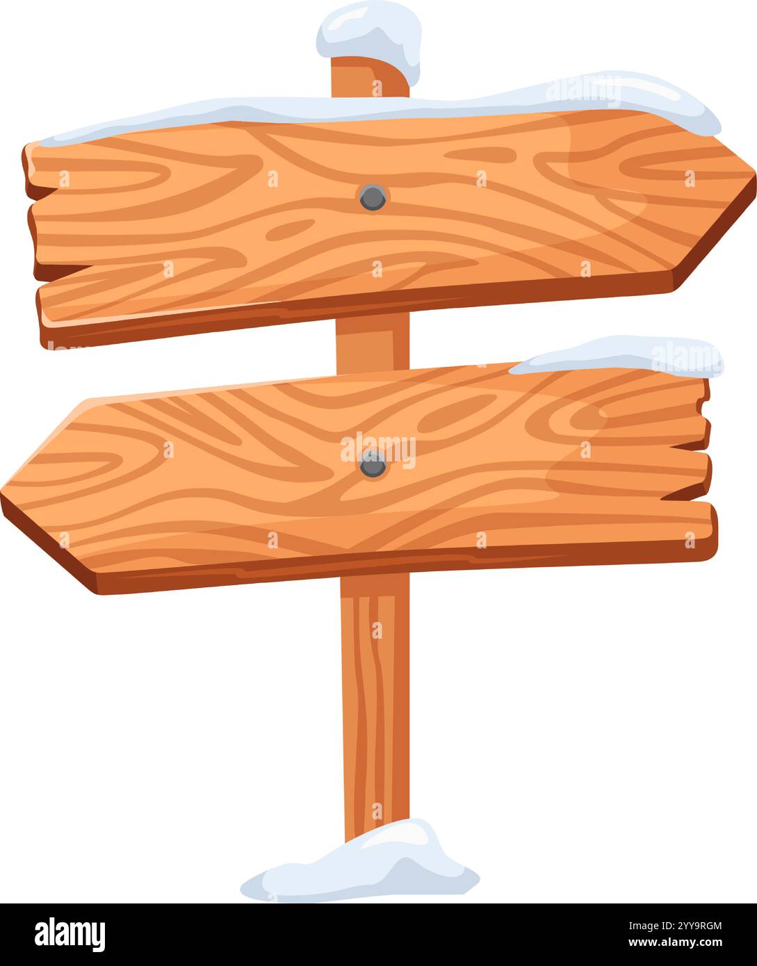 Pole mounted sign Stock Vector Images - Alamy