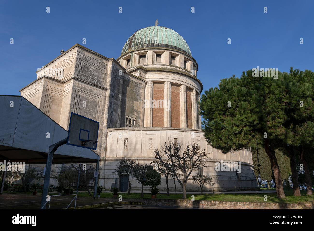 The Votive Temple on the Lido di Venezia island in Venice, Italy ...