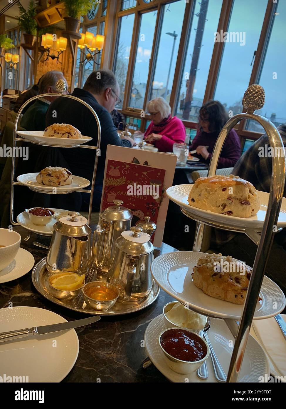 Betty tea shop in Ilkley Yorkshire England food eating afternoon tea ...