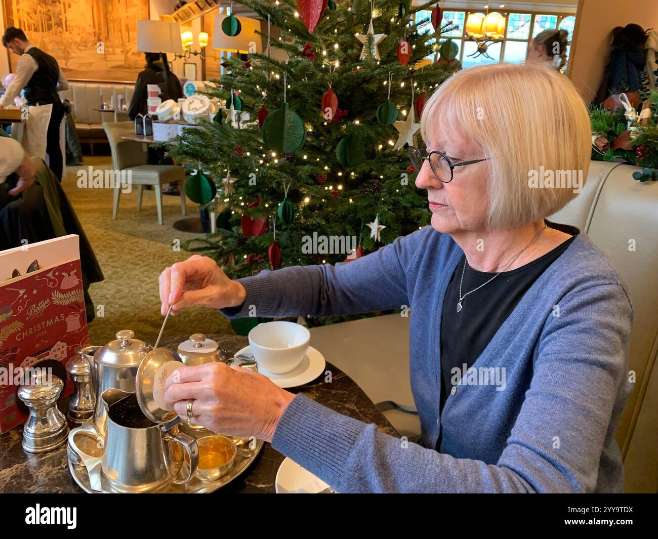 Betty tea shop in Ilkley Yorkshire England food eating afternoon tea ...