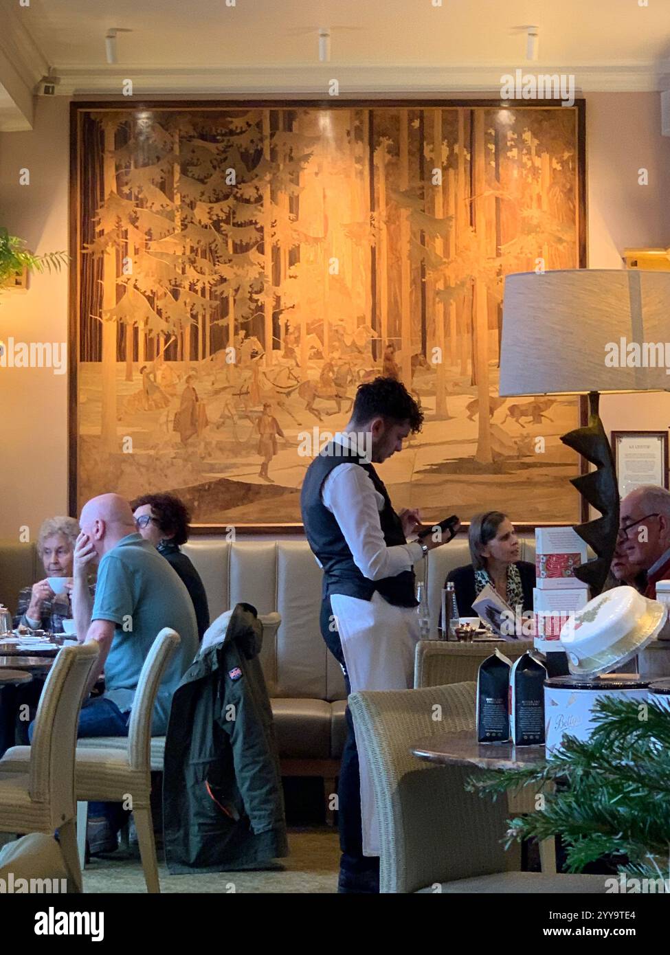 Betty tea shop in Ilkley Yorkshire England food eating afternoon tea ...