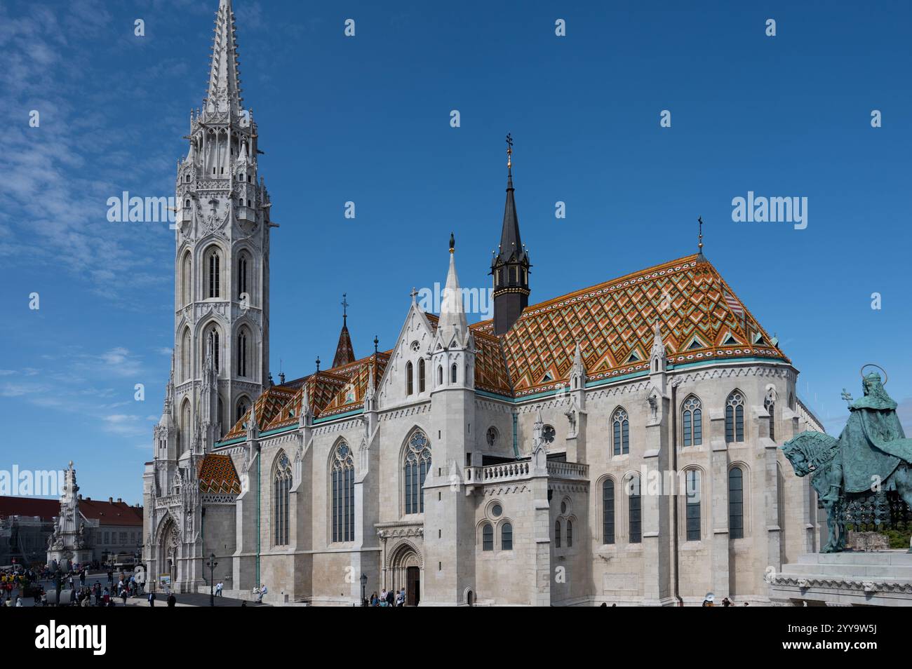 Budapest, Hungary - September 17, 2024: Matthias Church, a church ...