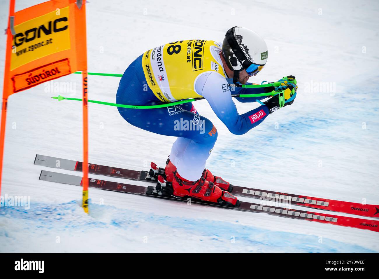 Val Gardena, Italy. 20 December, 2024 SCHIEDER Florian (ITA) competing ...