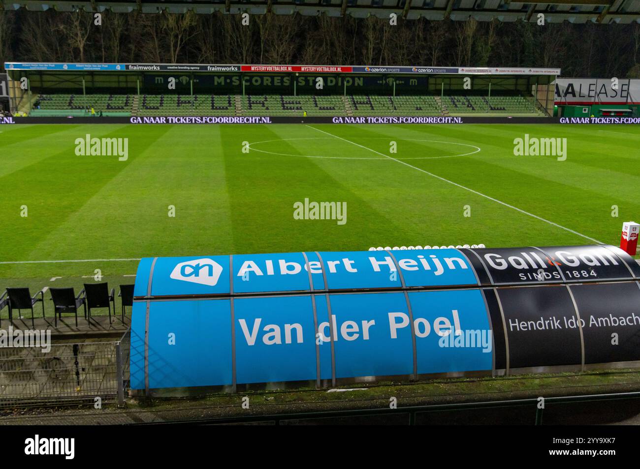 Dordrecht - M Scores Stadion during the twentieth round of the Keuken ...