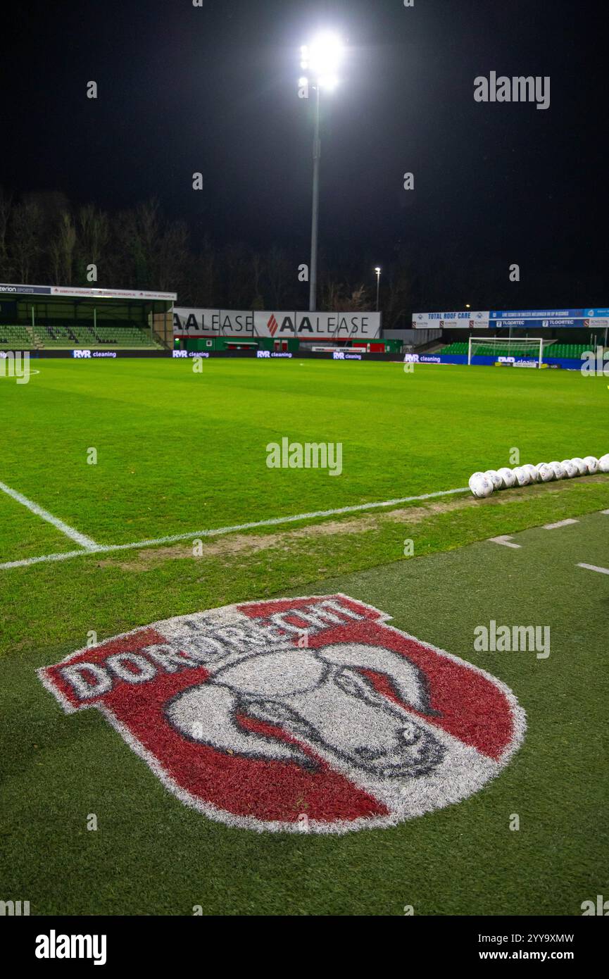 Dordrecht - M Scores Stadion during the twentieth round of the Keuken ...