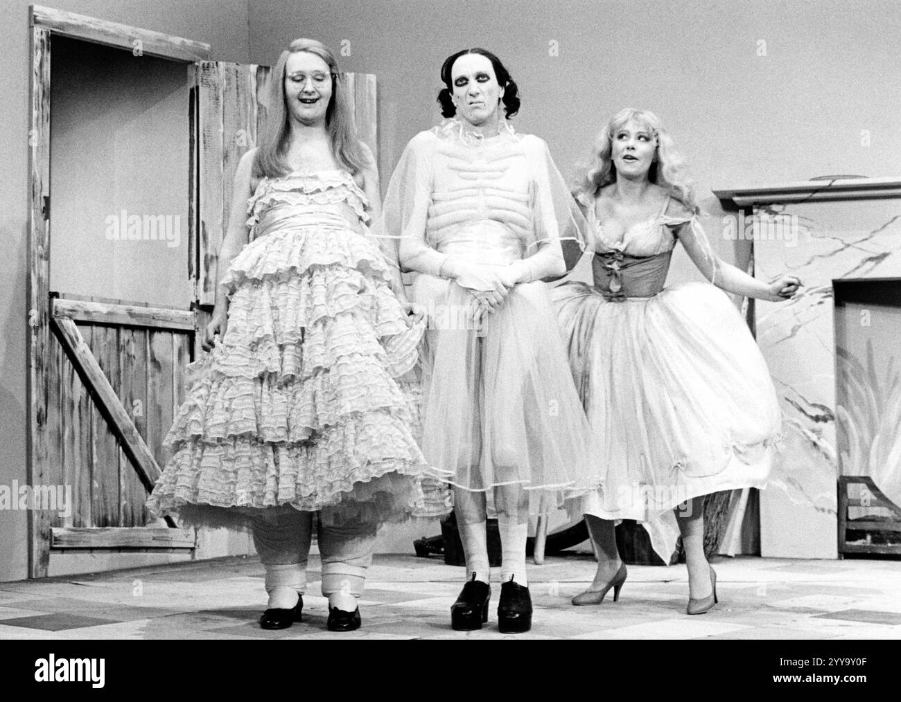 l-r: James Saxon (Deirdre - A Naughty-Naughty Sister), John Dicks ...