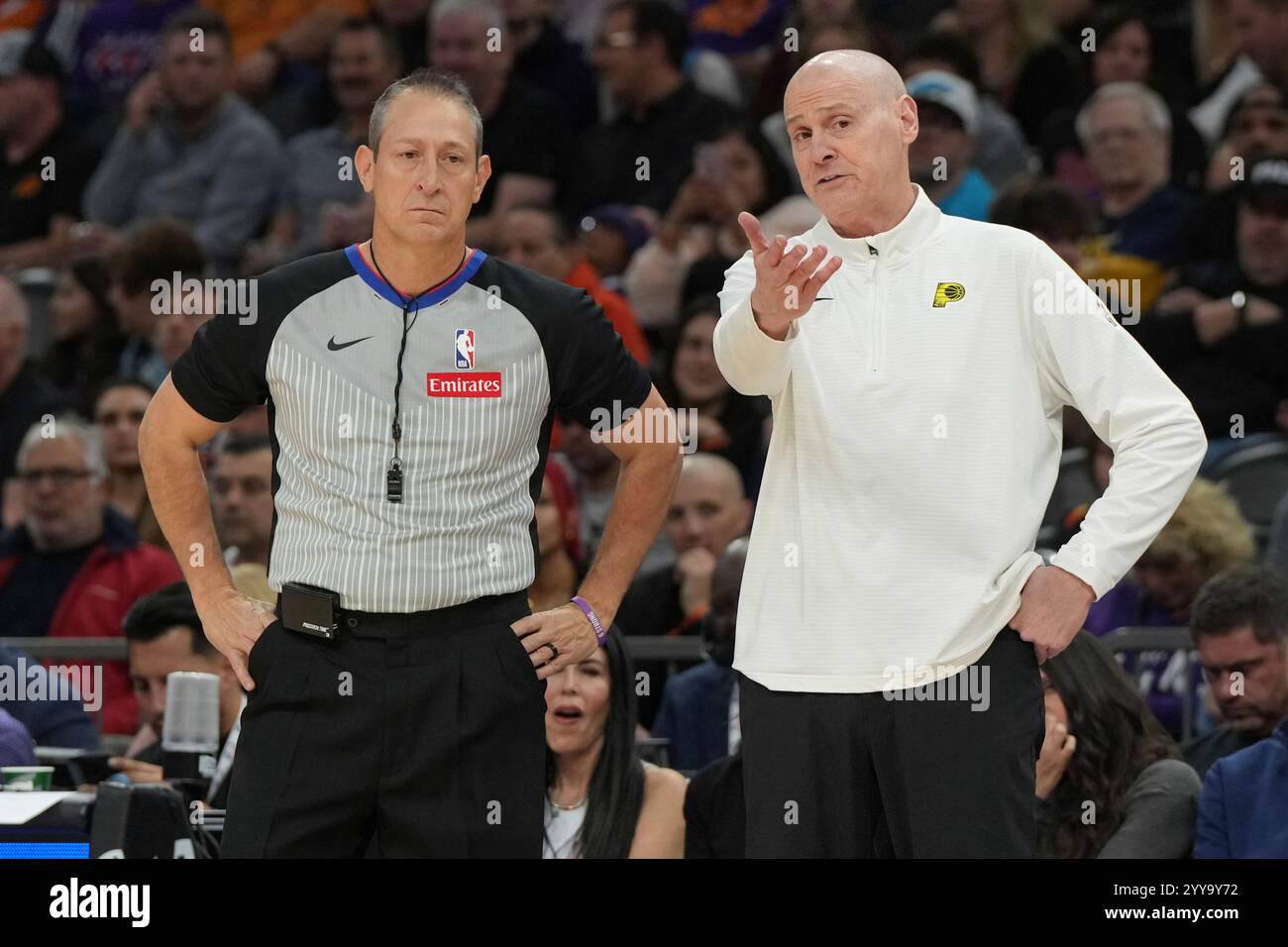 Indiana Pacers head coach Rick Carlisle during the first half of an NBA ...