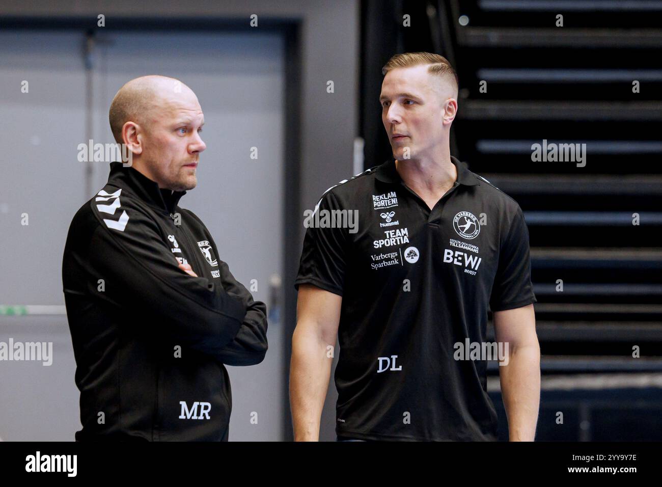 Halmstad, Sverige. 20th Dec, 2024. 241220 Varbergs tränare Mattias Roth ...