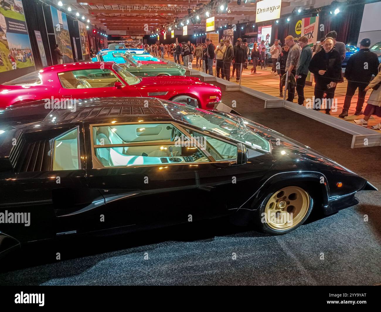 Toronto, ON, Canada - February 16, 2024: Car presented at the 2024 ...