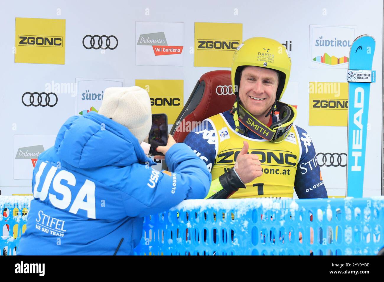 Val Gardena, Groden, Italy. 20th Dec, 2024. Audi FIS Ski World Cup ...