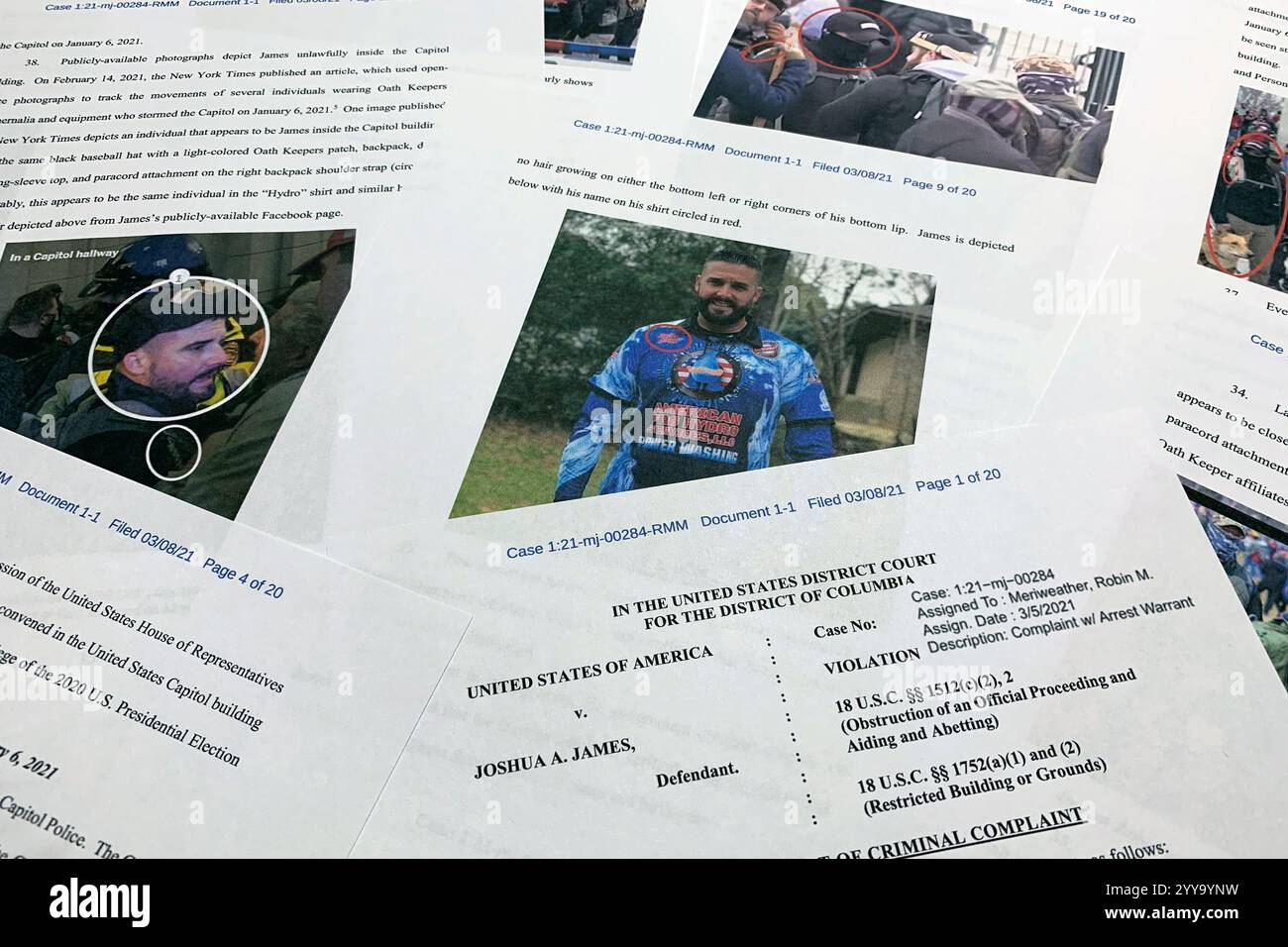 FILE - The affidavit in support of the criminal complaint against ...